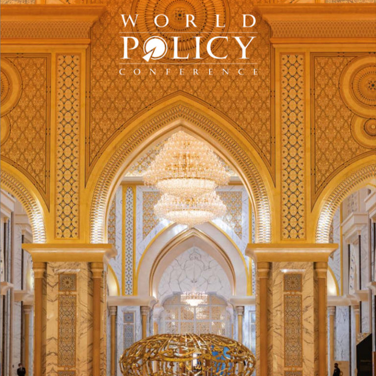 2023 Program – World Policy Conference